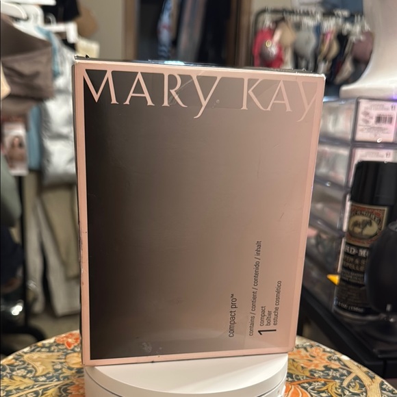 Mary Kay | Makeup | Mary Kay Compact Pro In Silver And Pink | Poshmark